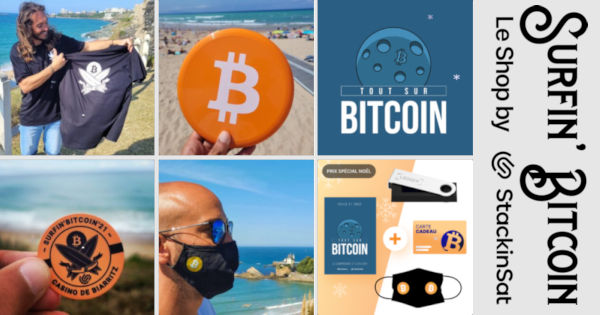 Surfin'Bitcoin Shop - bitcoin.fr