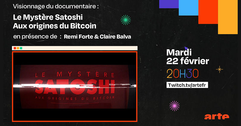 twitch.tv/artefr : Le mystère Satoshi - bitcoin.fr