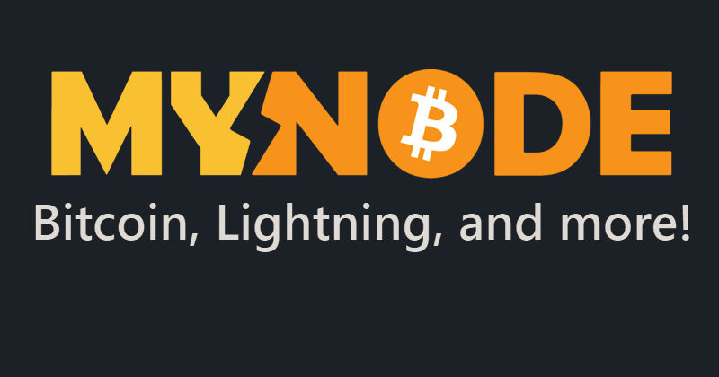 Sortie de myNode 0.3.0 - bitcoin.fr