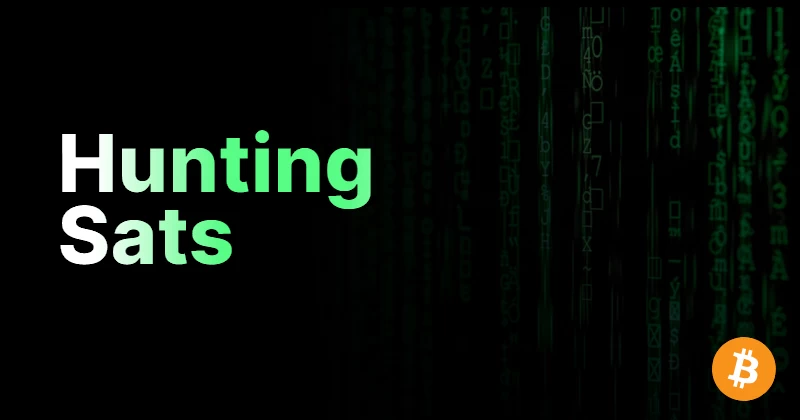 HuntingSats, une chasse trésor pour les bitcoiners - bitcoin.fr