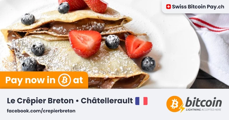 Le Crêpier Breton - Châtellerault - bitcoin.fr