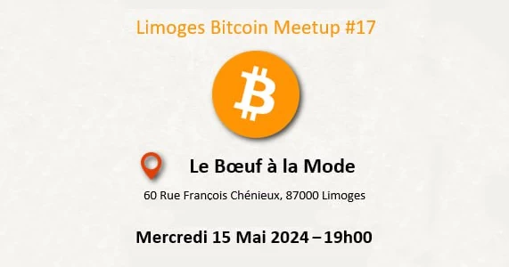 Bitcoin meetup à Limoges - bitcoin.fr